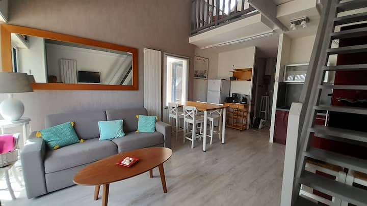 T2 En Duplex Spacieux Et Central - Andernos-les-Bains