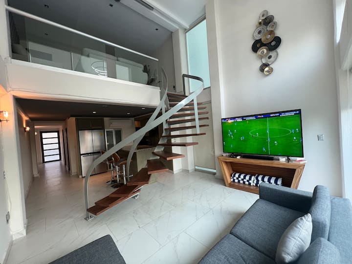 Cómodo Departamento Doble Altura - Nuevo Vallarta