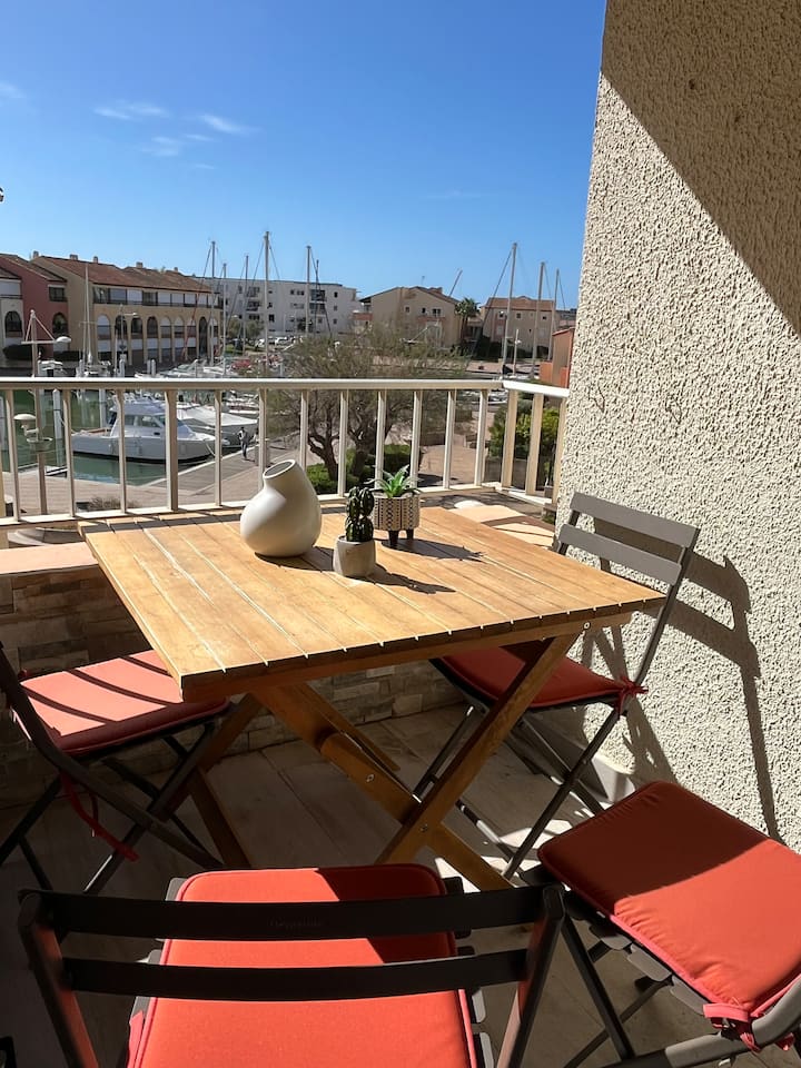Charmant F2, Vue Sur Port - Palavas-les-Flots