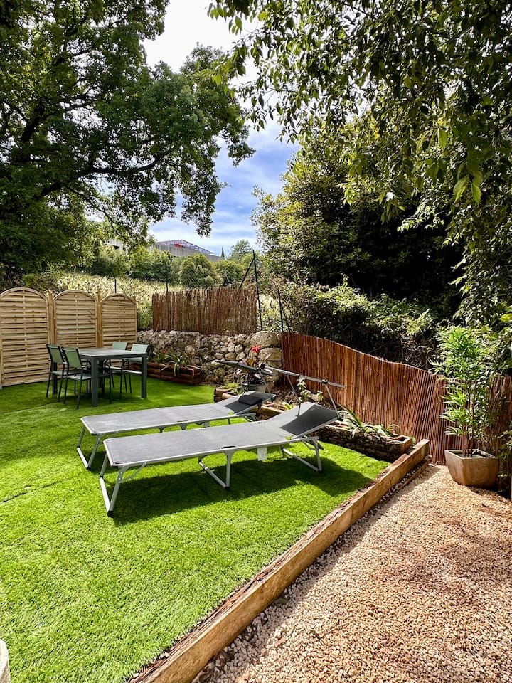 Appartement 2 Pièces Avec Jardin - Grasse