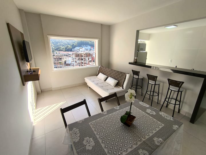Prime Apt 61 | Moderno | Centro Da Cidade - Águas de Lindoia