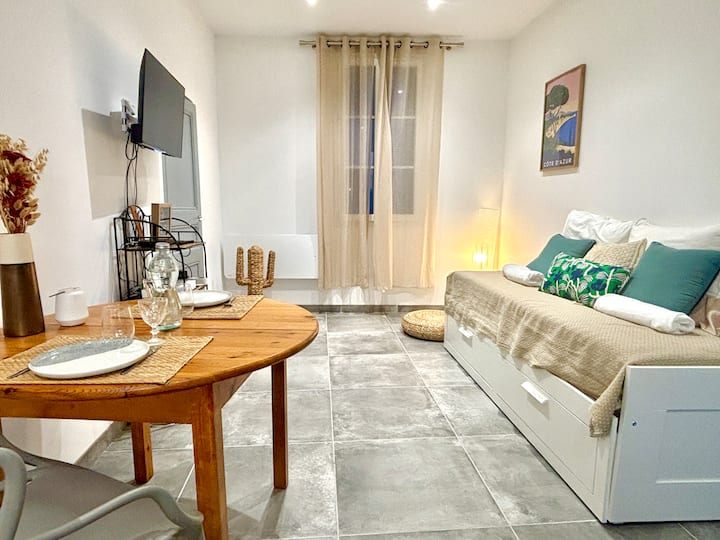 La Plage En Bas De La Rue - Joli Studio Cosy - Toulon