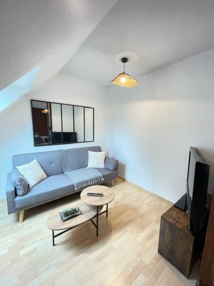 Appartement Type T2 - Gare & Tram à Proximité - 4p - Le Mans