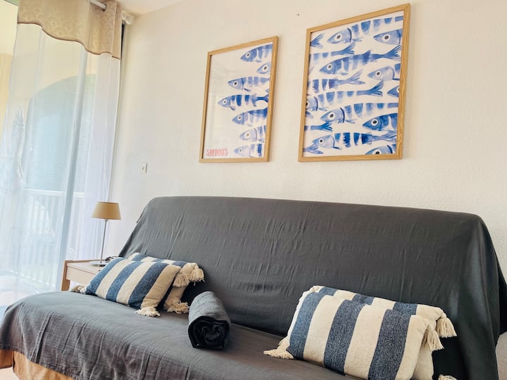 Studio Cosy Climatisé Terrasse Et Parking-wifi- - Argelès-sur-Mer