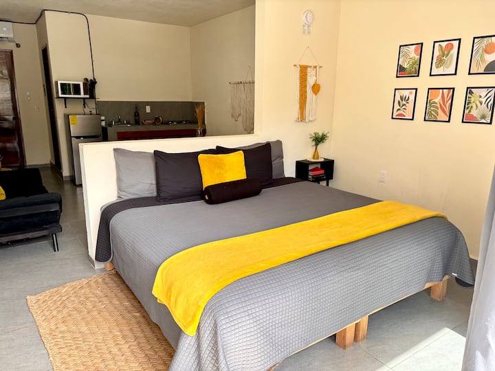 Loft Céntrico En Cancún Con A/c, Wifi Y Smart Tv - Cancún