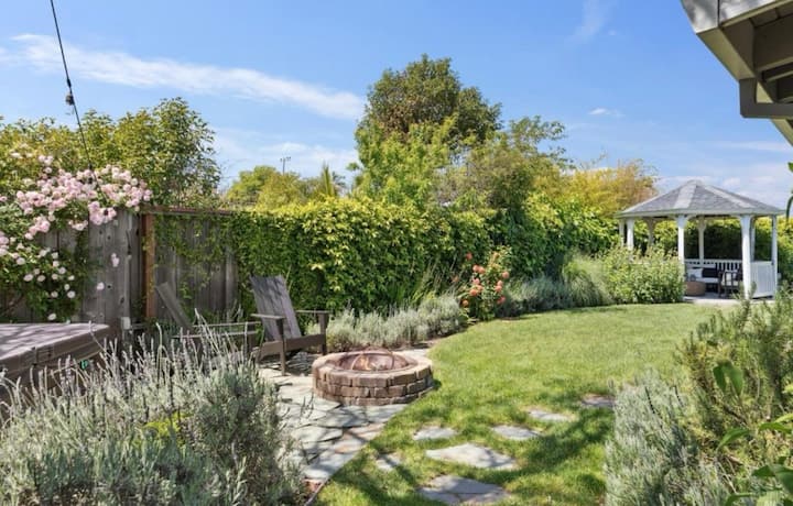 3br Garden Retreat W/ Hot Tub • Fire Pit • Marin - Fairfax, CA