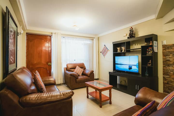 Departamento Familiar Duplex En Primer Piso. - Cusco