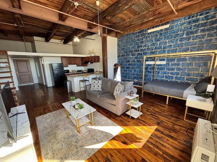 420 Friendly Industrial Loft Near Downtown - Détroit, MI