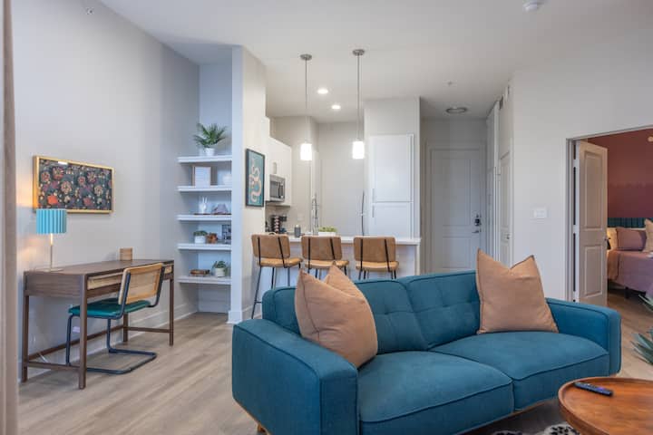 Serene Retreat | King Bed+gym+pool+free Parking - Lochwood - Dallas