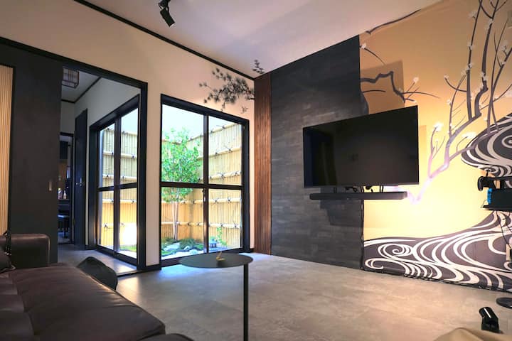 Elegant Time, 100m²+ Spacious Large Group Stay - Osaka