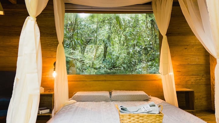 Cabaña De Lujo En Medio De La Selva (Wekain Lodge) - Macas