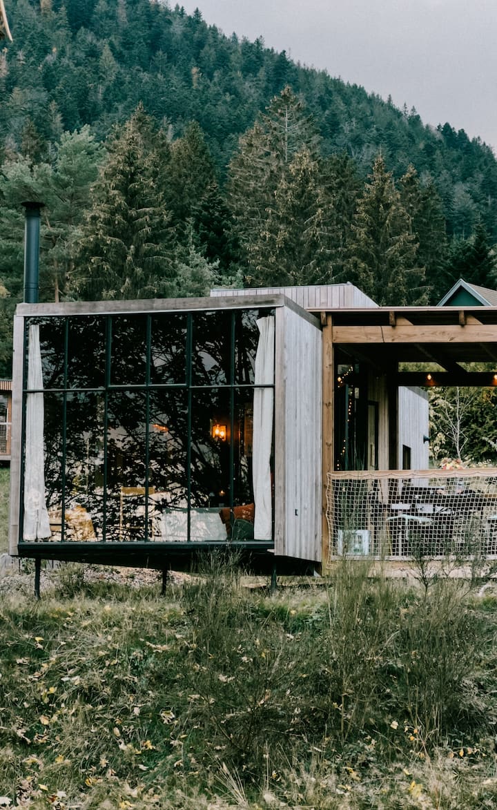 Cabane Nutchel Nature & Confort Pour 6 En Ardennes - Martelange