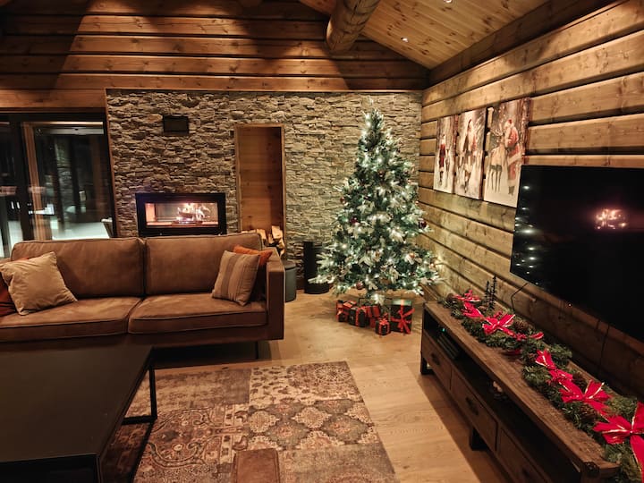 Koselig Hytte Med Panoramautsikt - Norvège