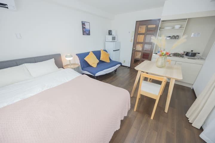 新宿区乘车10分钟可达新宿站，安静整洁温馨舒适公寓可住四人，徒步3-4分钟可达中井及落合2车站202 - Harajuku