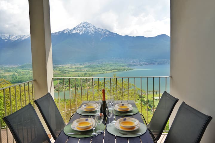 Lovely Escape - Terrazza Vista Lago - Comói-tó