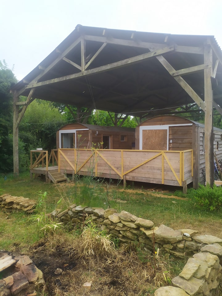 Deux Roulottes Près De La Mer - Sarzeau