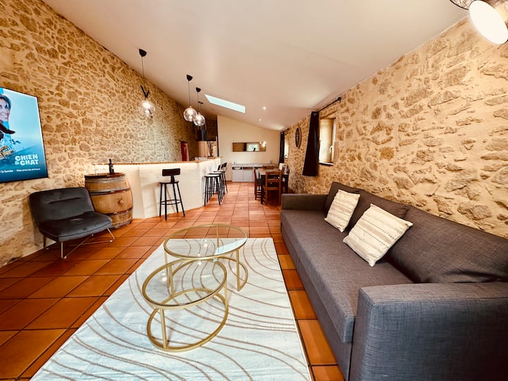 Gîte De Charme ~ Jacuzzi Privé - Langon