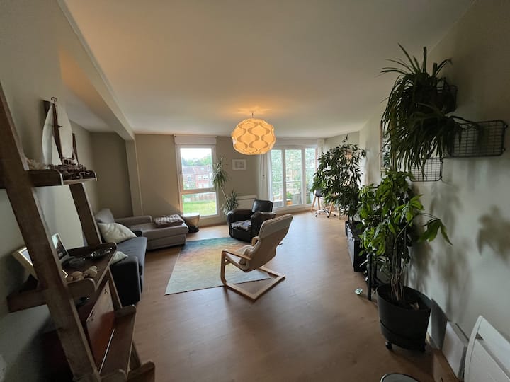 T2 60m2 : Balcon, Calme, Lumineux, Tout Equipé - Lille