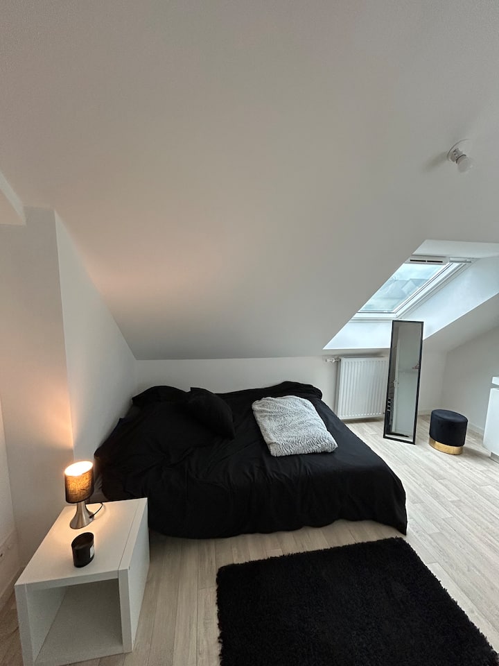 Chambre Cosy Avec Douche Privée - Trélazé