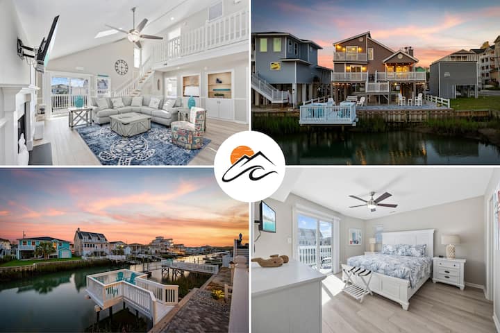 4br Waterfront Home W/ Private Dock And Ocean View - North Myrtle Beach, SC