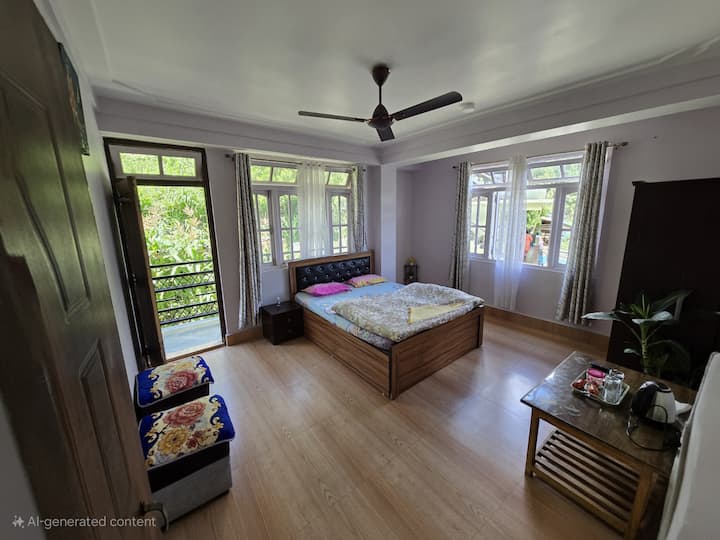 Queen Size Bedroom - シッキム