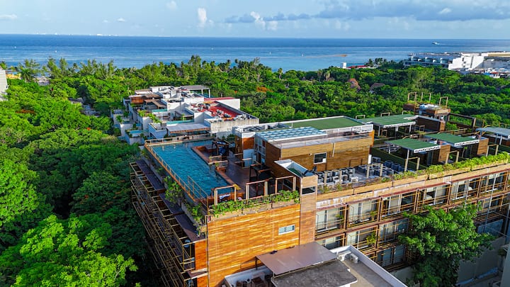 Lr 405|2br On 38th • Rooftop • Pizza Spot • Gym - Playa del Carmen