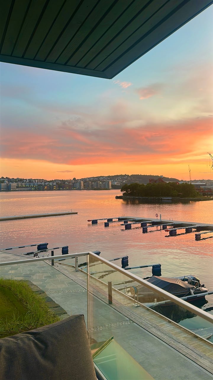 Stylish Sea-view Retreat | 4 Mins To City Center - スタバンゲル