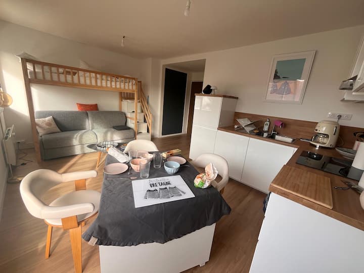 Studio Lumineux Avec Balcon Plage Du Nau à Pied - Le Pouliguen