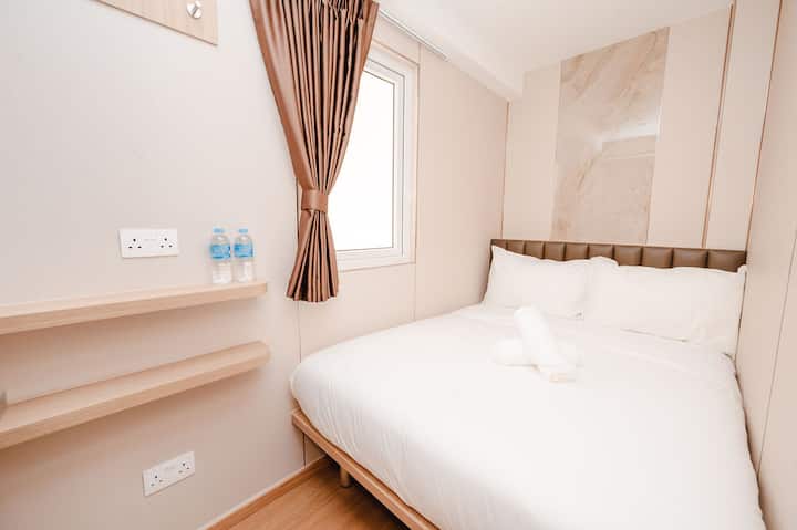 Nest Hotel: Cozy Queen Room, 3 Mins Walk To Mrt - Singapore