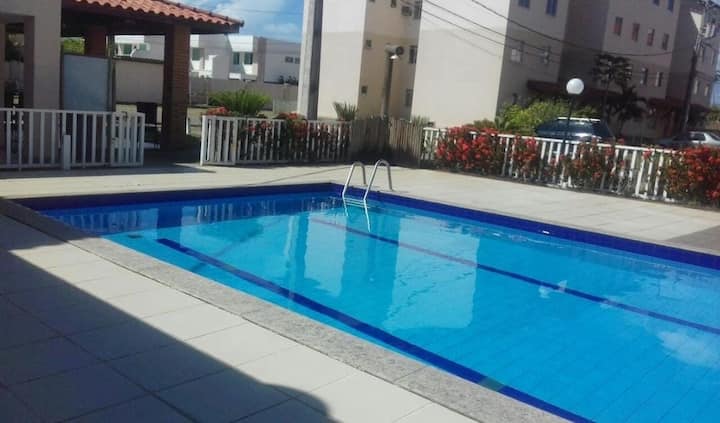 Apartamento A 100 Metros Da Praia Com Piscina - Ilhéus