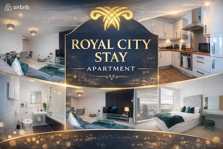 Royal City Stay Apartment Cmk Free Parking - Milton Keynes