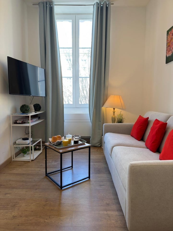Au Cœur Du Quartier•10 Min Plage & Vieux Nice•clim - Nice