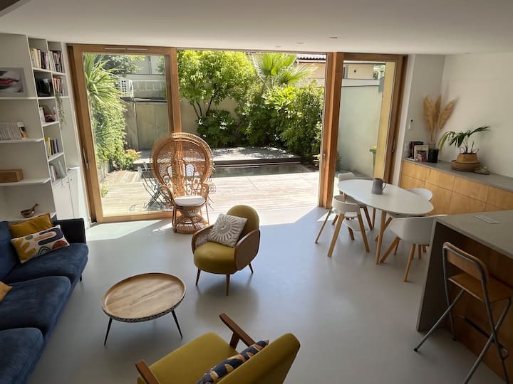 Echoppe D’architecte Avec Piscine - Burdeos