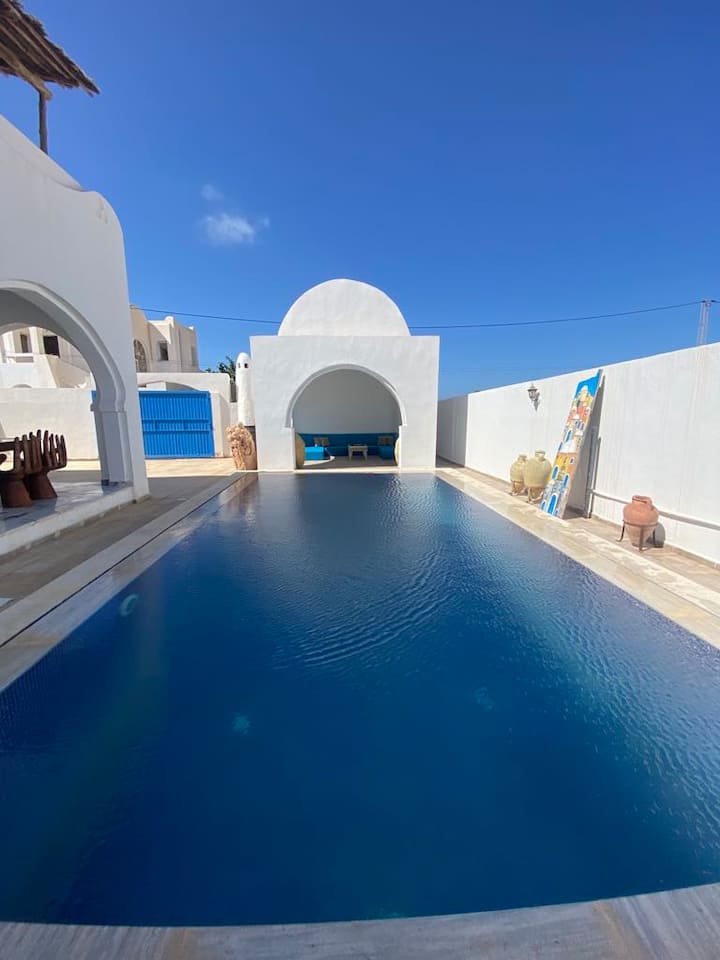 Villa Iris 2 Avec Piscine Commune - Djerba