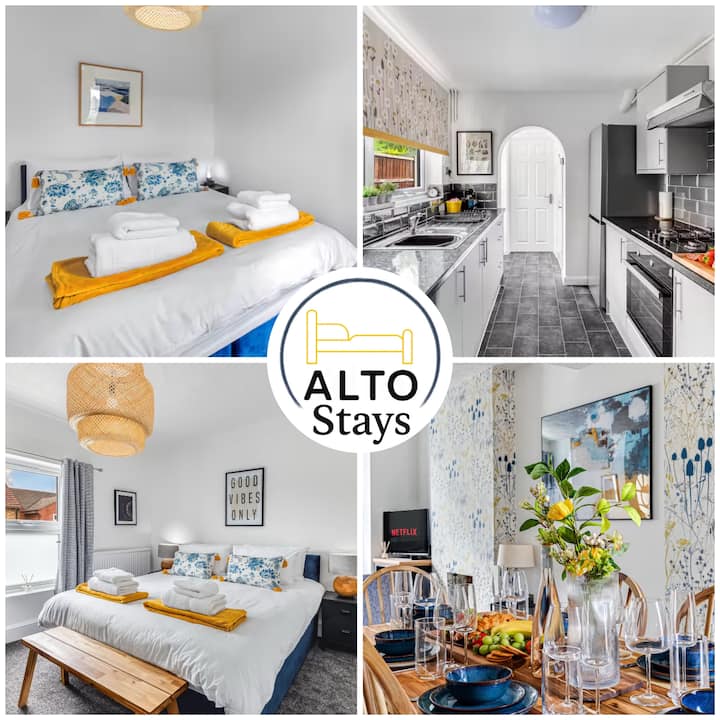 Premium Contractor Stay | 3-bdr | Easy A421 Access - Bedford, Royaume-Uni