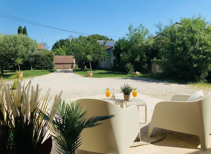 Chambre Cosy & Terrasse Entre Alpilles Et Camargue - Arles