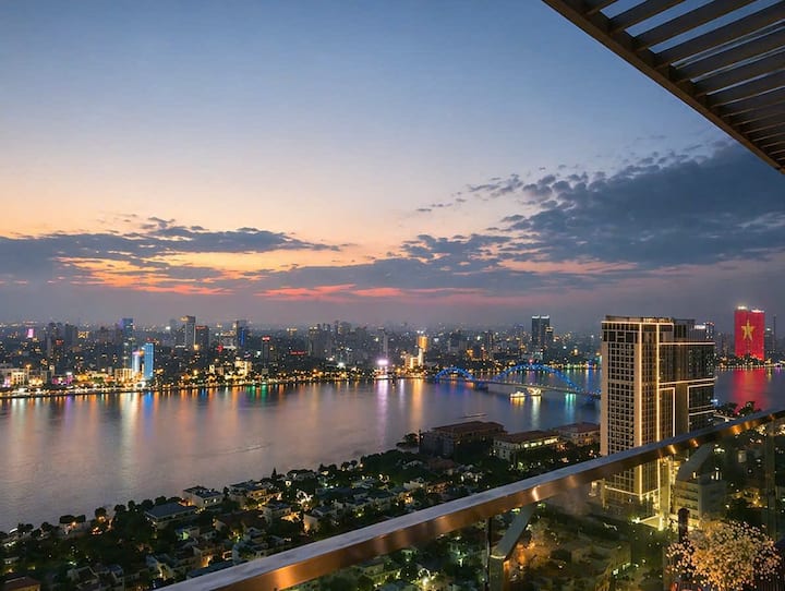 Monarchy Modern Apt | 2brs 2bas| Han River View - ダナン 州