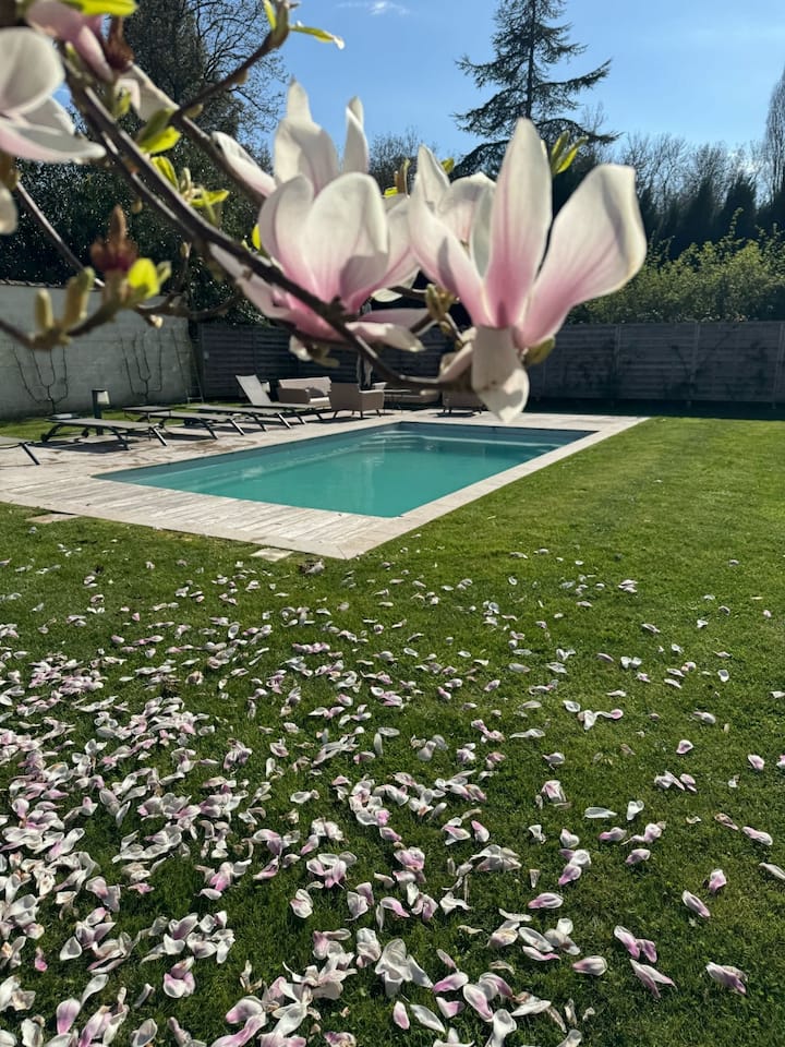 Jolie Longère Avec Piscine à 1h De Paris - Gaillon