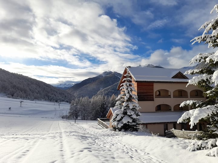 Beaut3 Rdc Très Ensoleillé 
  Au Pied Des Pistes - Arvieux