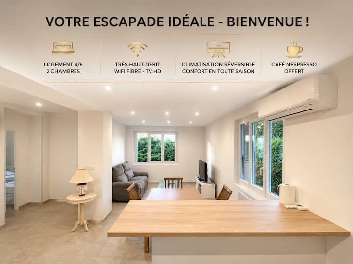 T3 Lumineux · Parking Privé · 5 Min De Valence - Valence