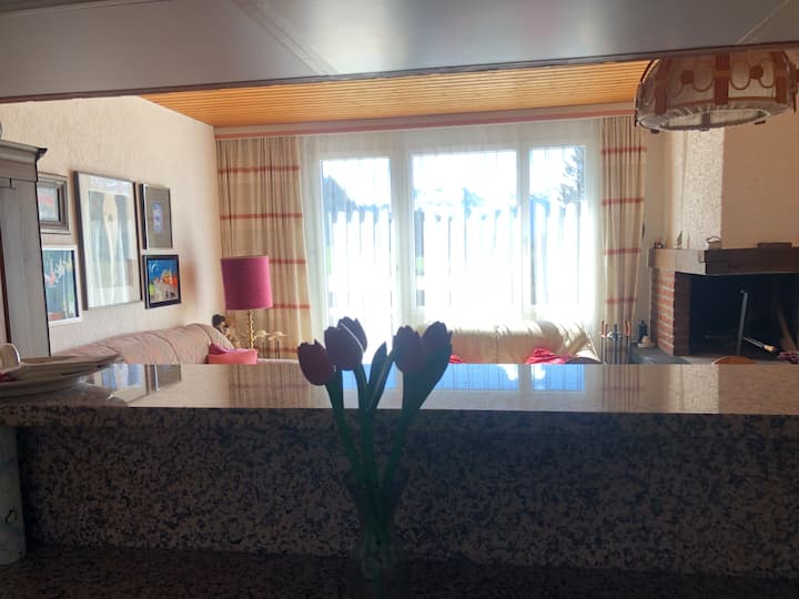 Cosy Apartment Next To A Skislope - Amden