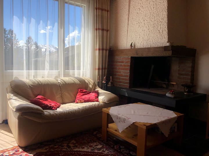 Cosy Apartment Next To A Skislope - Amden