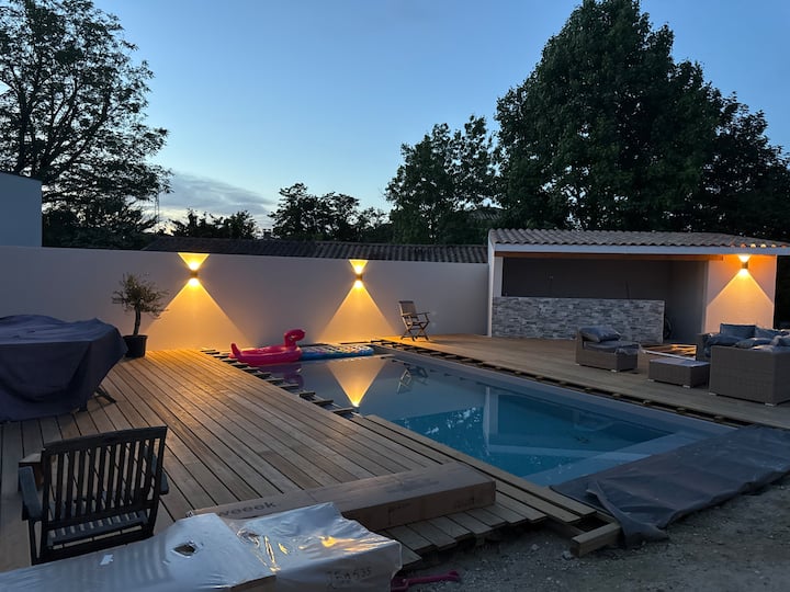 Maison Neuve Entre Bordeaux Et Plage - Le Haillan