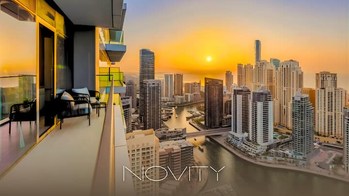 Vida · Ultra Luxe 2br · Sea & Skyline View · Gold - Dubai