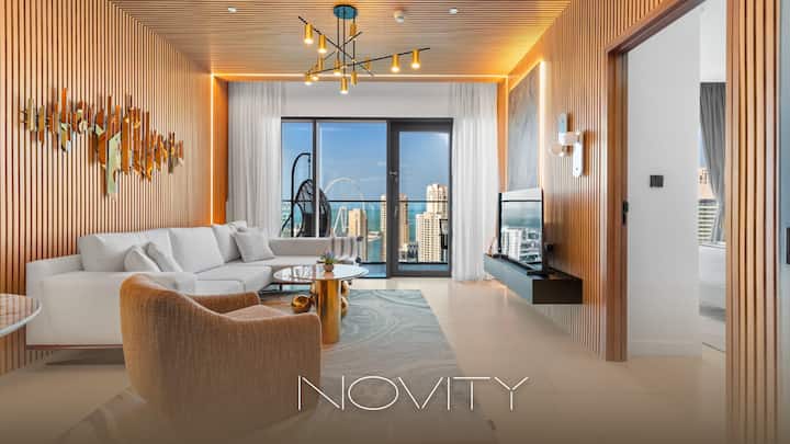 20% Offer! Luxury 2br Vida Marina Sea & Eye View - Dubai