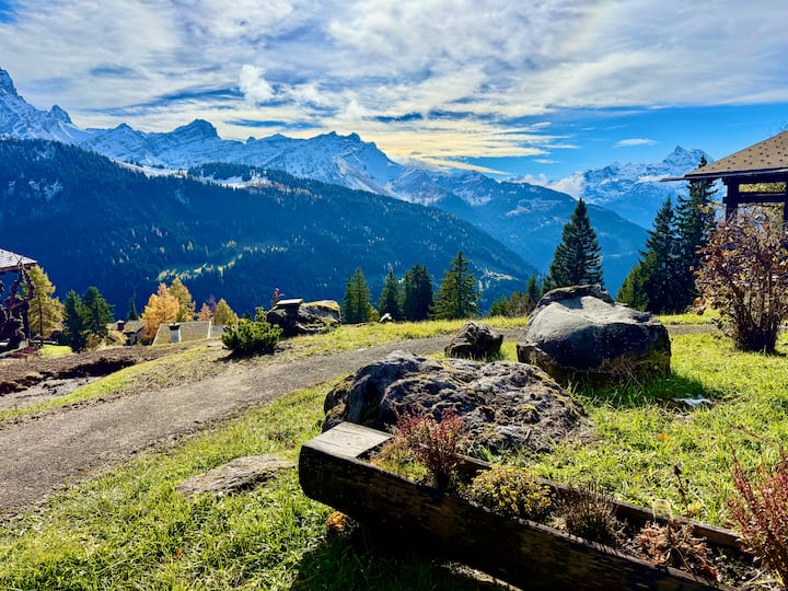 94 Charmant Chalet / 10 Pax - Gryon