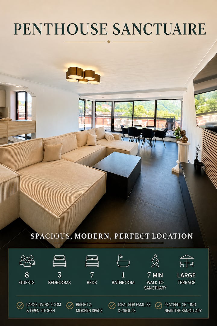 Penthouse Sanctuaire à Lourdes - Lourdes