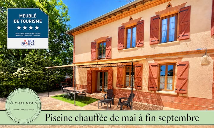Ô Chai Nous - 14 Pers - Séjours En Famille Ou Amis - Haute-Garonne