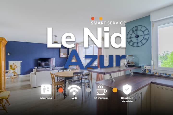 Le Nid Azur - Cocon Lumineux à Illkirch - Strasbourg