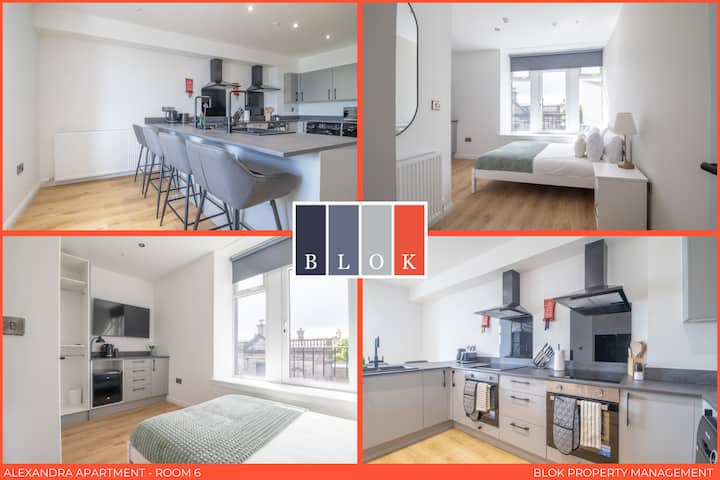 Double Ensuite Room + Shared Kitchen + Fast Wi-fi - Linlithgow